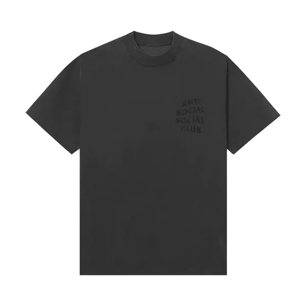 ANTI SOCIAL SOCIAL CLUB Same But Different Tonal Tee - Black