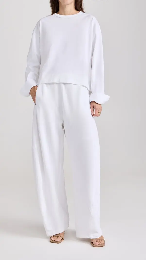 Tibi Summer Sweatshirting Winslow Pants