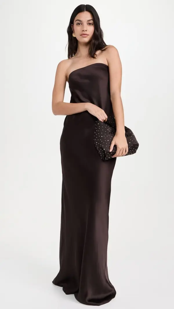 black leather dress long The Black Leather Dress Maxi New Full Length Long 10 / Black