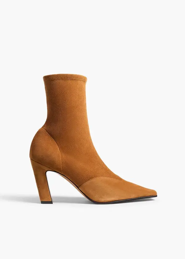 Khaite Nevada High Boots - Saddle