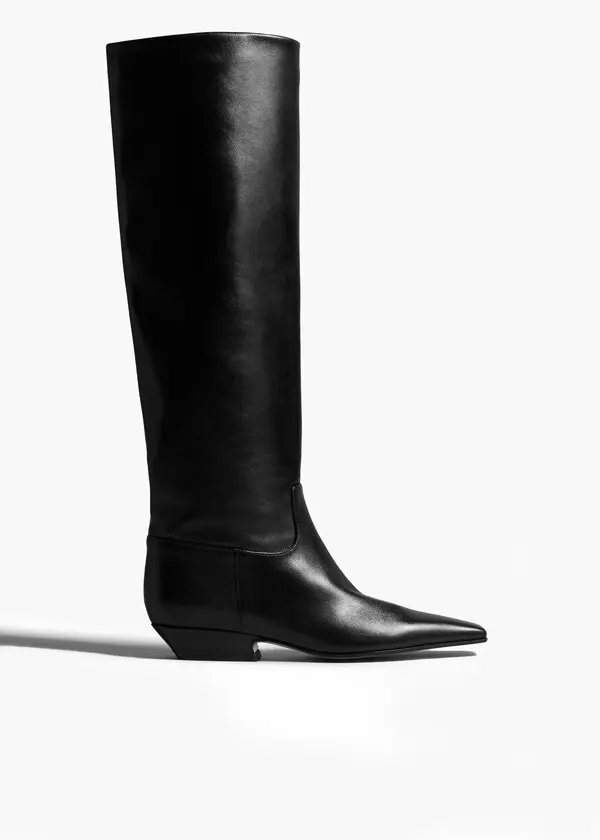 Khaite Marfa Knee-high Boots - Black