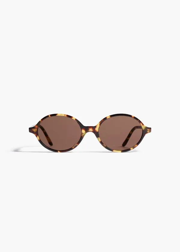Khaite X Oliver Peoples Sunglasses - Vintage Dtb/brown