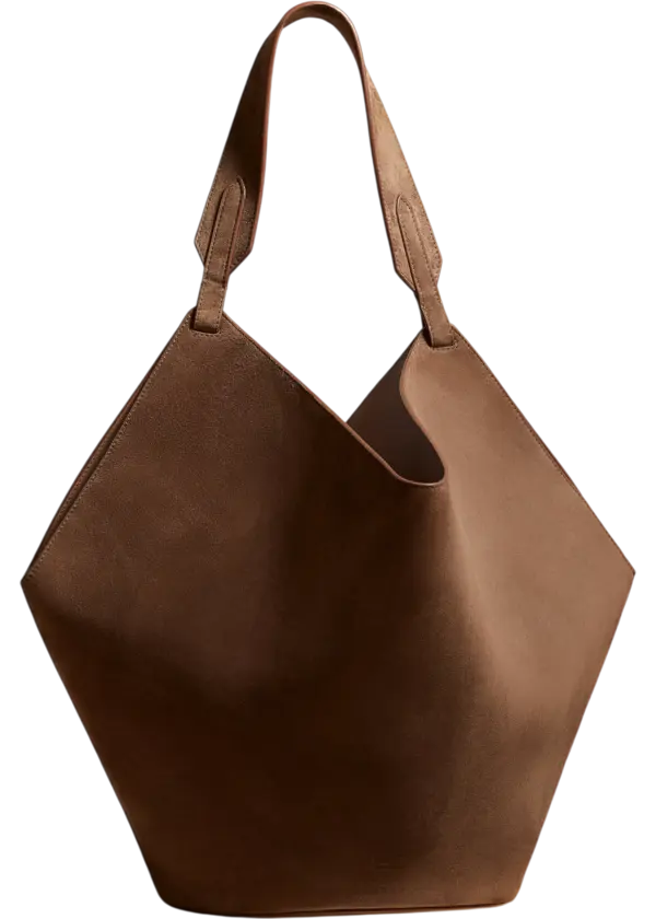 Khaite Lotus Tote - Cedar