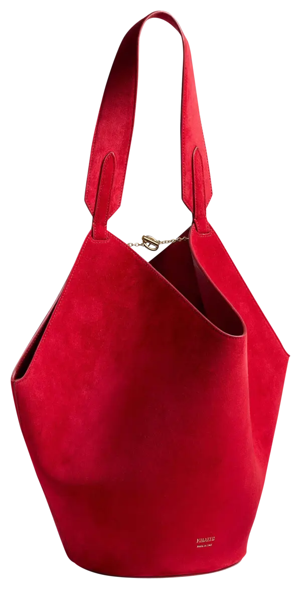 Khaite Lotus Tote - Ruby