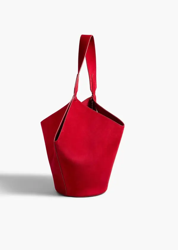 Khaite Lotus Tote - Ruby