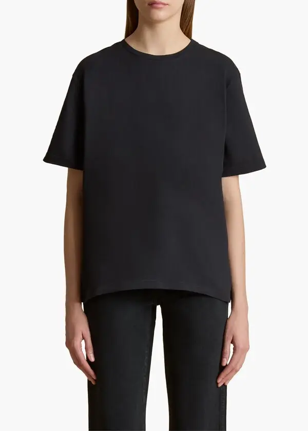 Khaite Mae T-shirt - Black