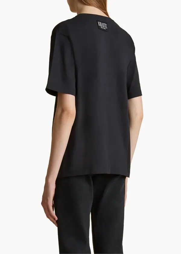 Khaite Mae T-shirt - Black