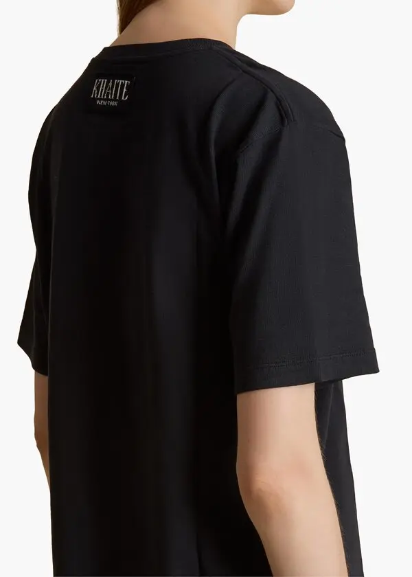 Khaite Mae T-shirt - Black