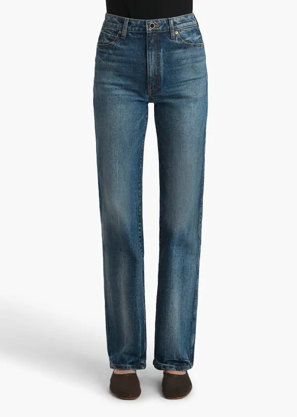 Khaite Danielle High-rise Jeans - Lykens