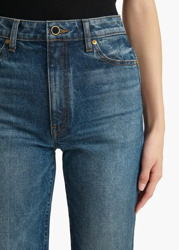 Khaite Danielle High-rise Jeans - Lykens