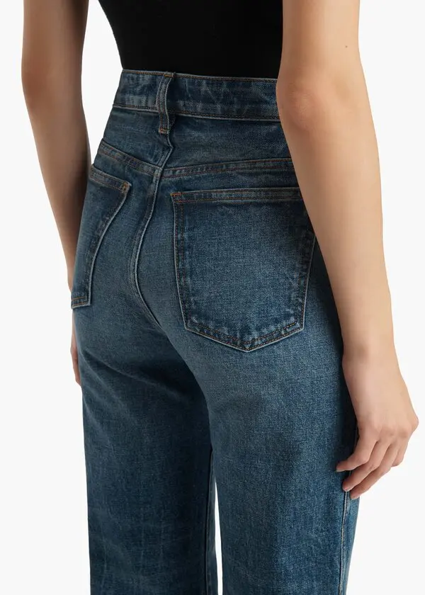 Khaite Danielle High-rise Jeans - Lykens