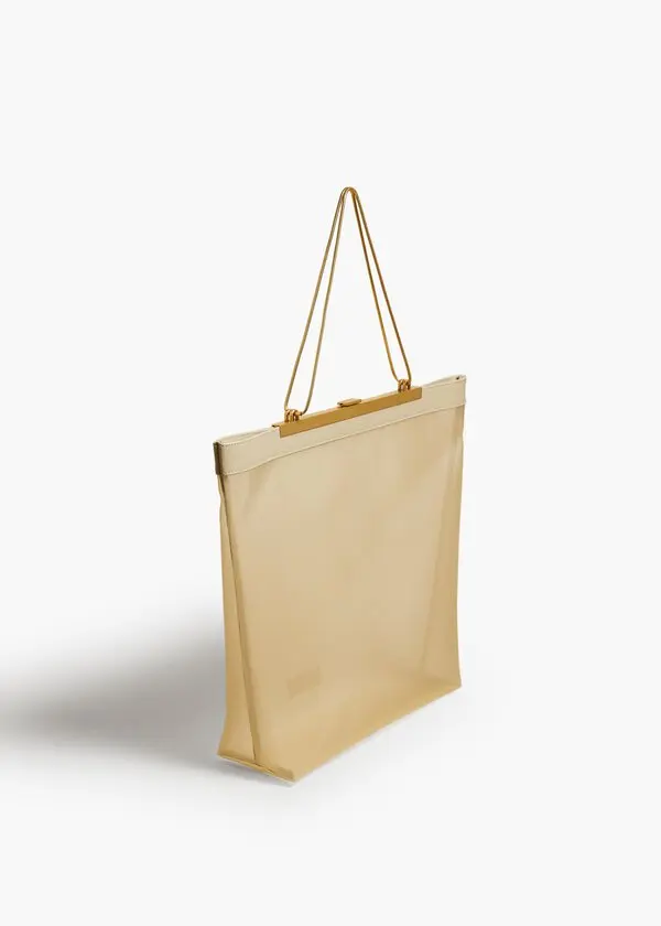 Khaite Augusta Chain Tote In Mesh
