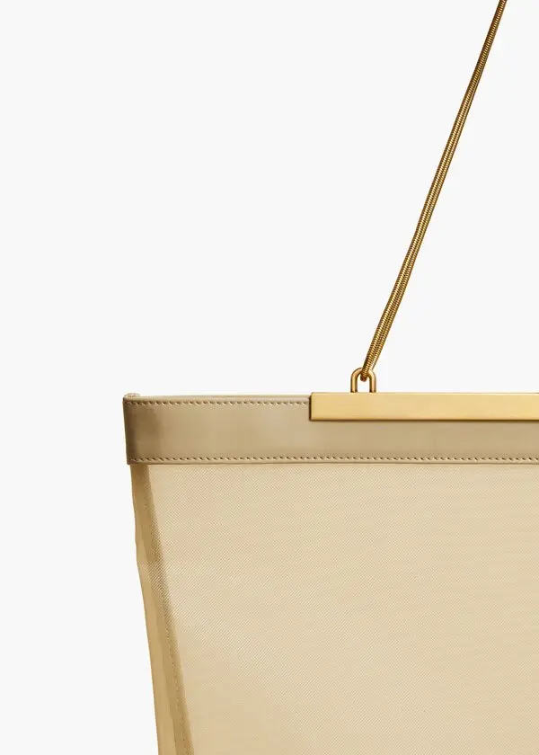 Khaite Augusta Chain Tote In Mesh