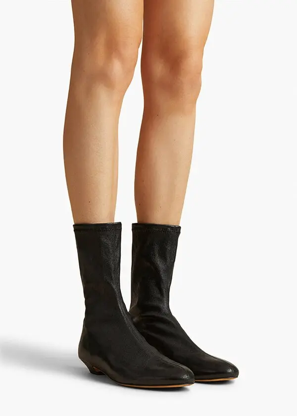 Khaite Apollo Flat Ankle Boot