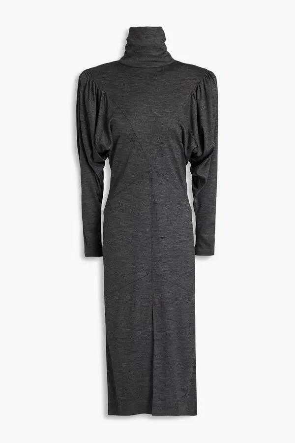 Isabel Marant Étoile Genia Turtleneck Midi Dress