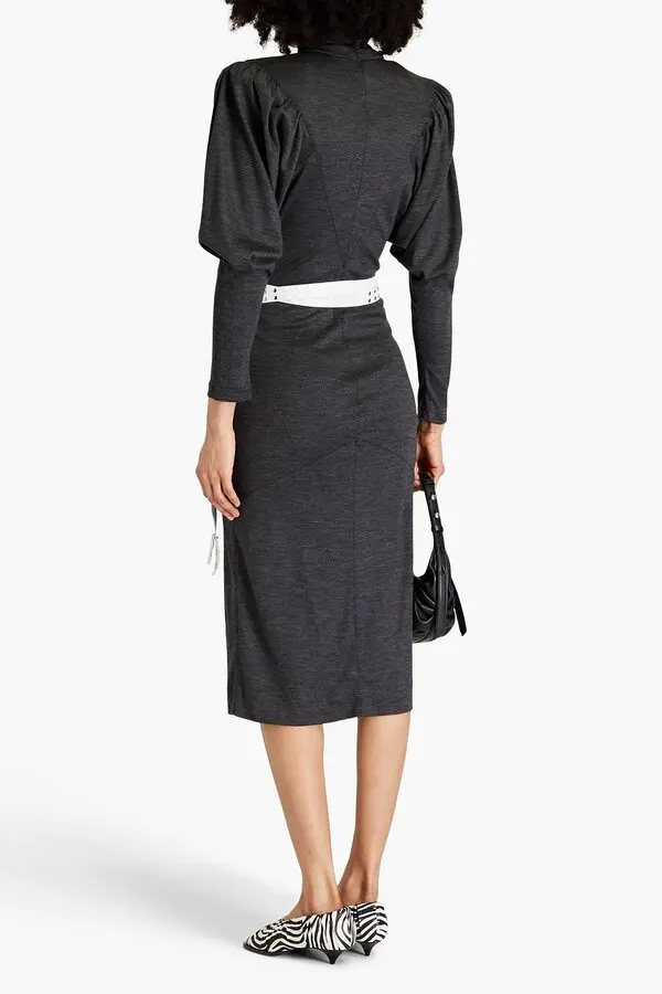 Isabel Marant Étoile Genia Turtleneck Midi Dress