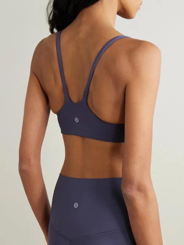 Lululemon Wunder Train A/b Racerback Stretch-jersey Sports Bra