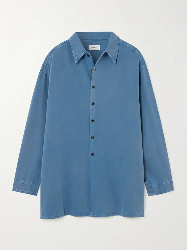 LEMAIRE Twisted Washed Cotton-twill Shirt