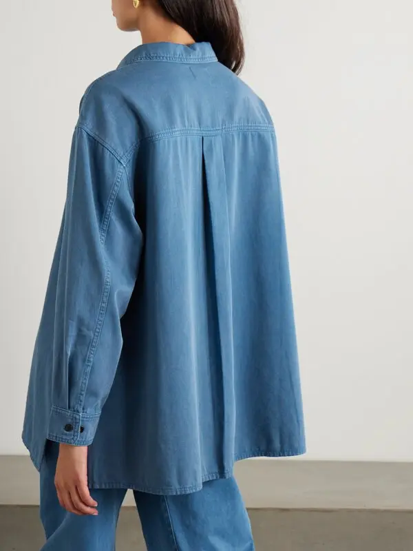 LEMAIRE Twisted Washed Cotton-twill Shirt