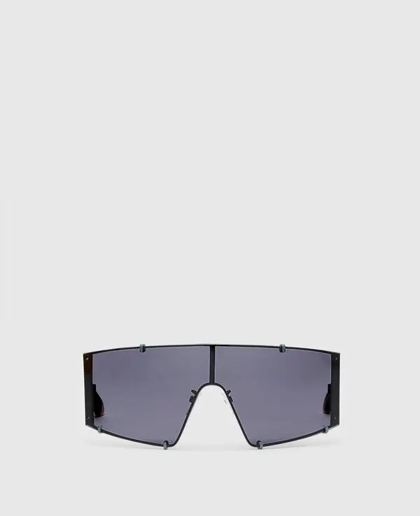 Stella McCartney Rectangle Sunglasses - Translucent Gray Monochrome