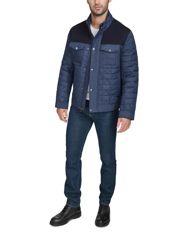 Cole Haan Multimedia Jacket - Navy
