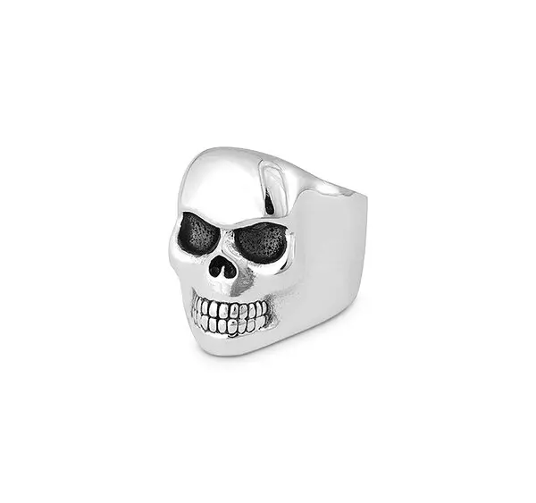 KING BABY STUDIO Small Classic Skull Ring