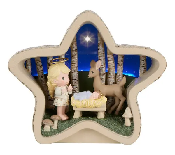 PRECIOUS MOMENTS Silent Night Led Figurine - One-color