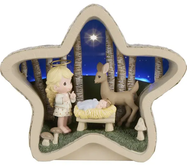 PRECIOUS MOMENTS Silent Night Led Figurine