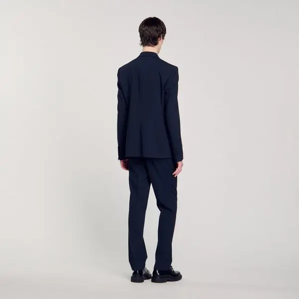 Sandro Double-breasted Suit Jacket