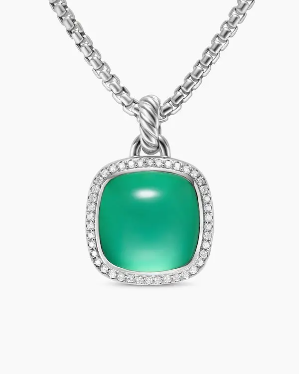 David Yurman Albion Pendant With Diamonds - Lagoon Orchid