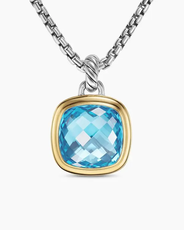 David Yurman Albion® Pendant With - Blue Topaz