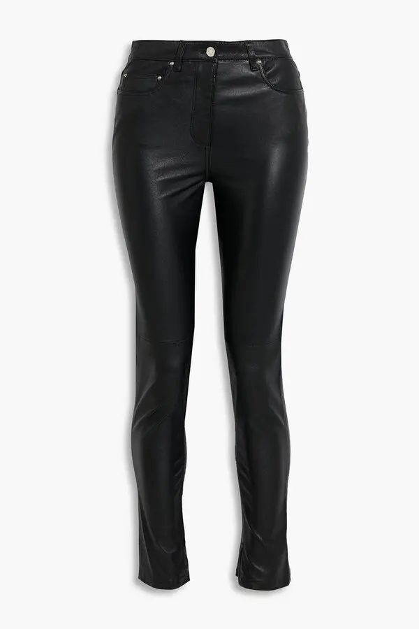 IRO PARIS Dojo Leather Skinny Pants
