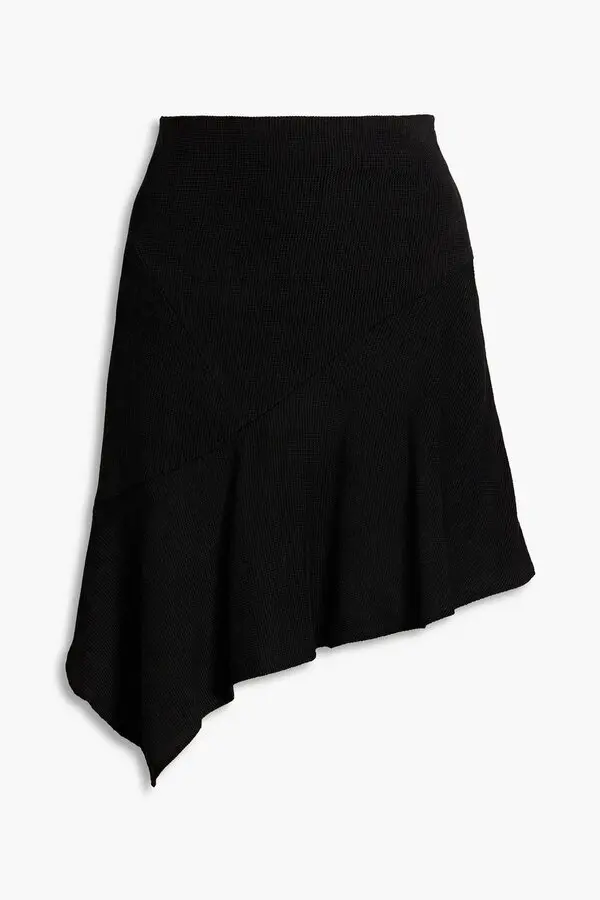IRO PARIS Isaura Asymmetric Mini Skirt - Black