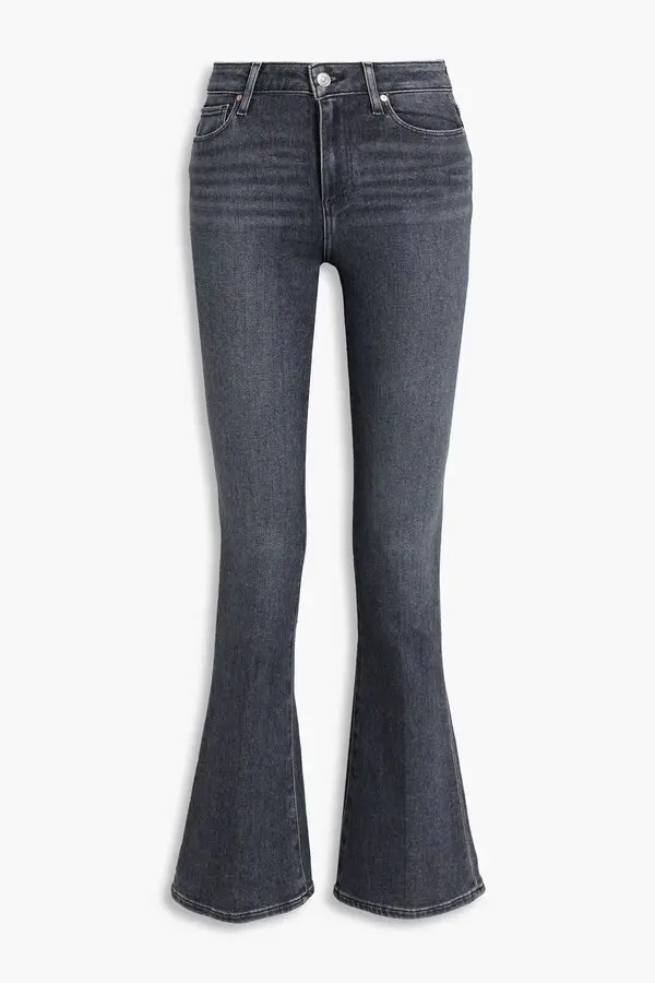 Paige Mid-rise Flared Jeans