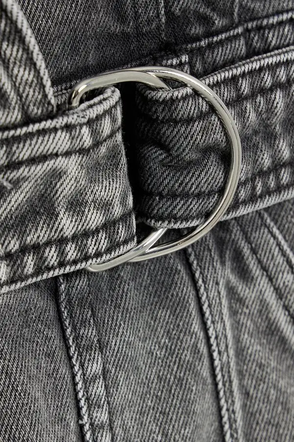 IRO PARIS Laebi Denim Jumpsuit - Charcoal