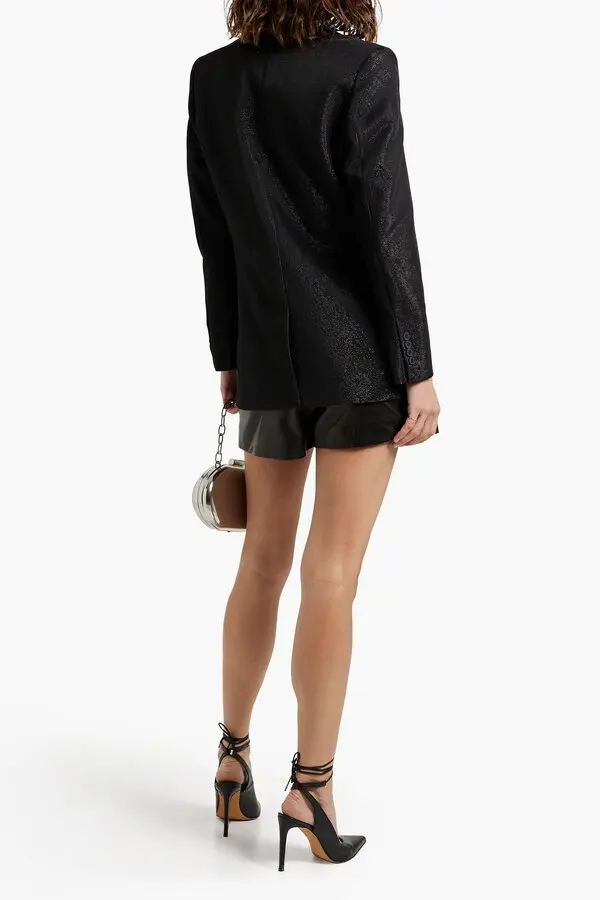 IRO PARIS Mokam Metallic Grain De Poudre Blazer