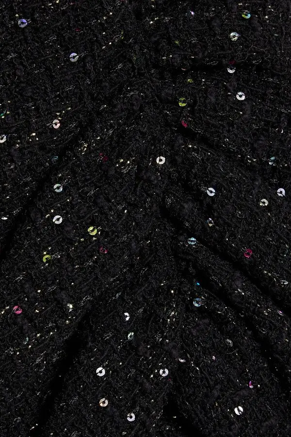 IRO PARIS Clarita Sequined Tweed Mini Skirt