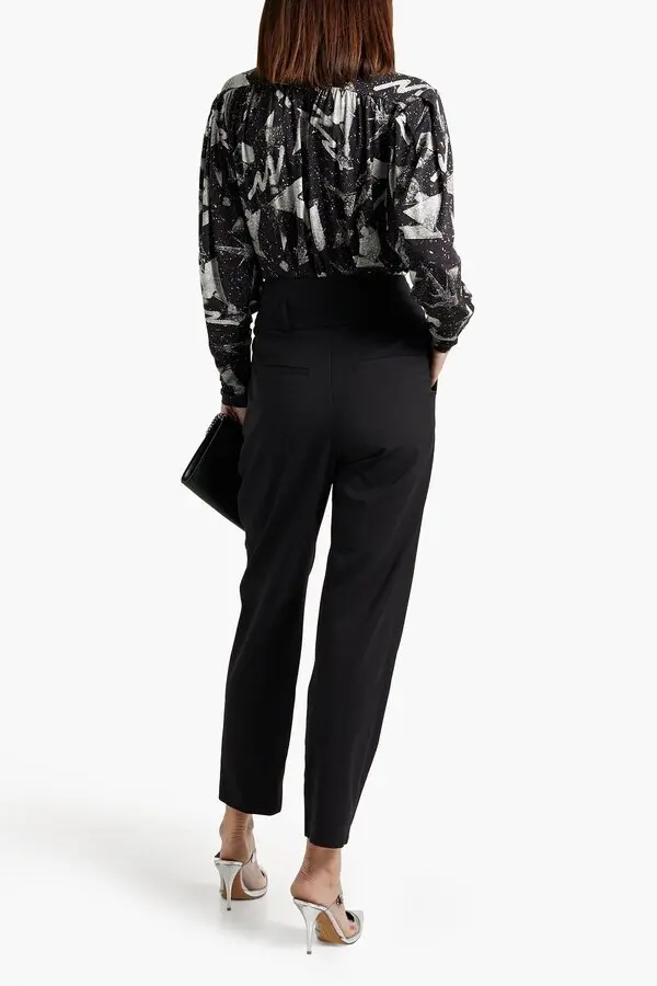 IRO PARIS Ijonac Pleated Tapered Pants