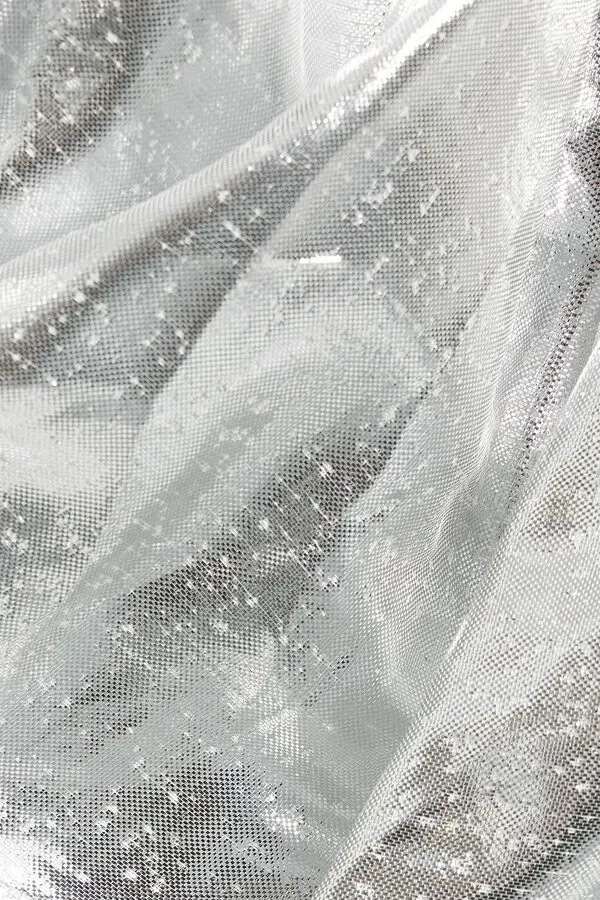 IRO PARIS Seiko Metallic Draped Mini Skirt