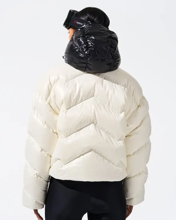 Perfect Moment Mountain Puffer Jacket - Snow-white