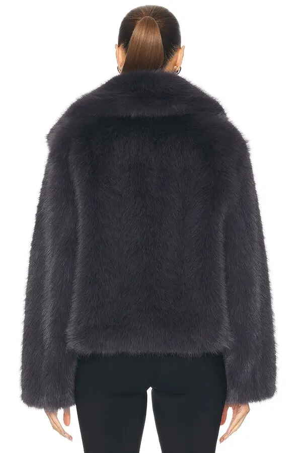 AGOLDE Maren Faux Fur Coat