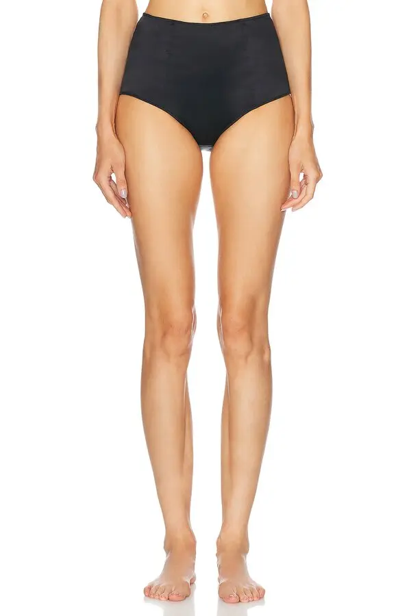 Kiki De Montparnasse Tous Le Jour High Waist Panty - Black