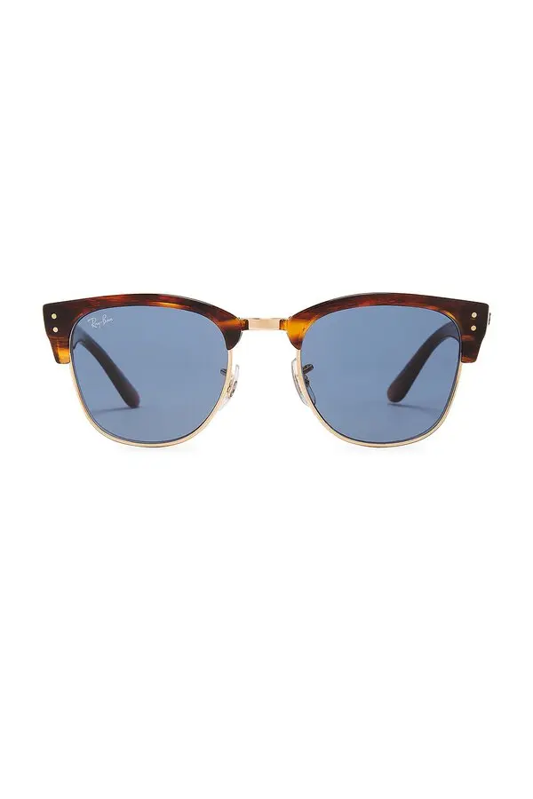 Ray-ban Clubmaster Reverse Sunglasses - Brown Tortoise