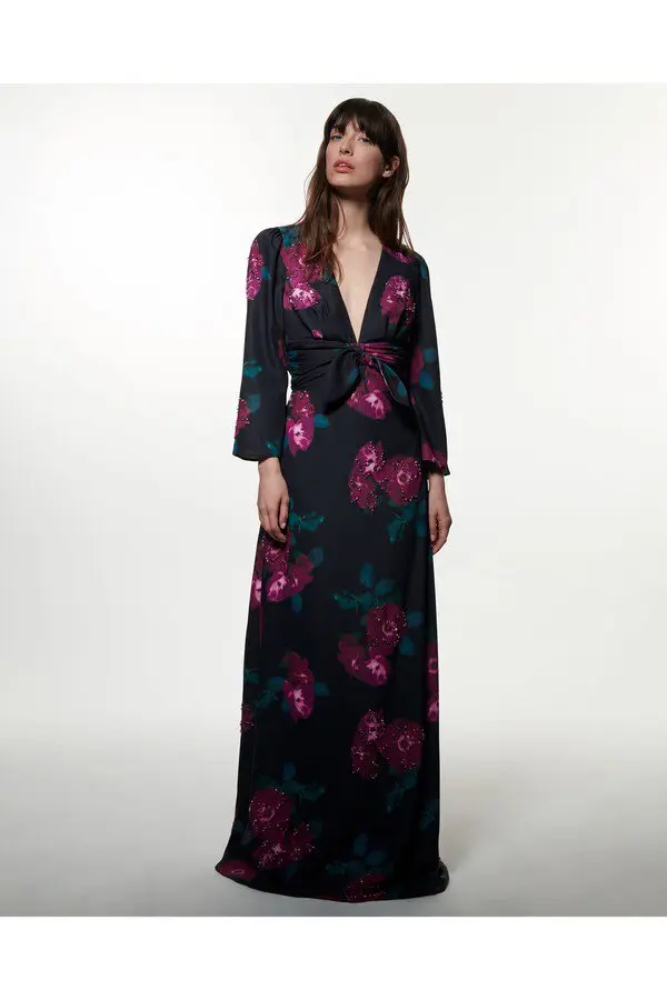Figue Harley Print Maxi Dress In Floral - 75% Off | Editorialist