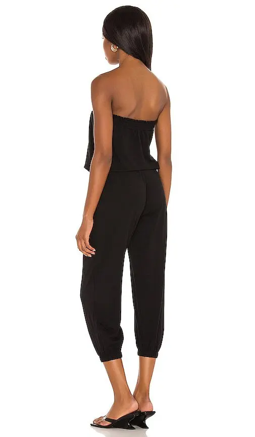 BOBI Strapless Jersey Jumpsuit