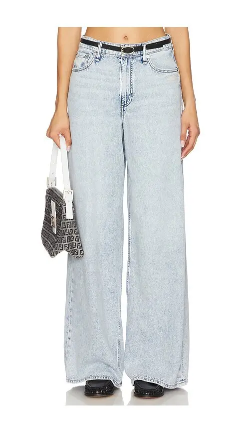 Rag & Bone Featherweight Sofie High-rise Wide-leg Jeans - Bellport
