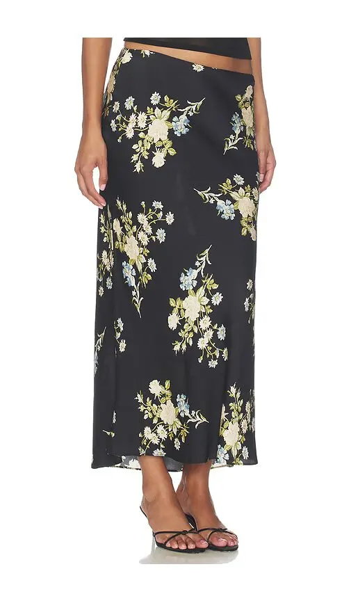 Veronica Beard Clover Silk Blend Skirt