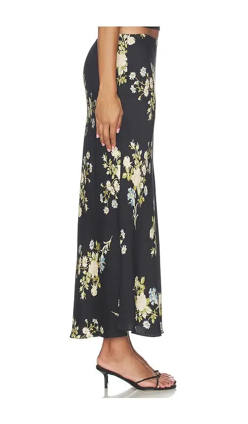 Veronica Beard Clover Silk Blend Skirt