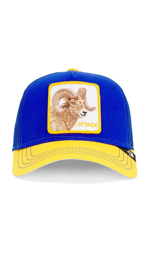 GOORIN BROS Ram Fan Trucker Hat - Cobalt Blue