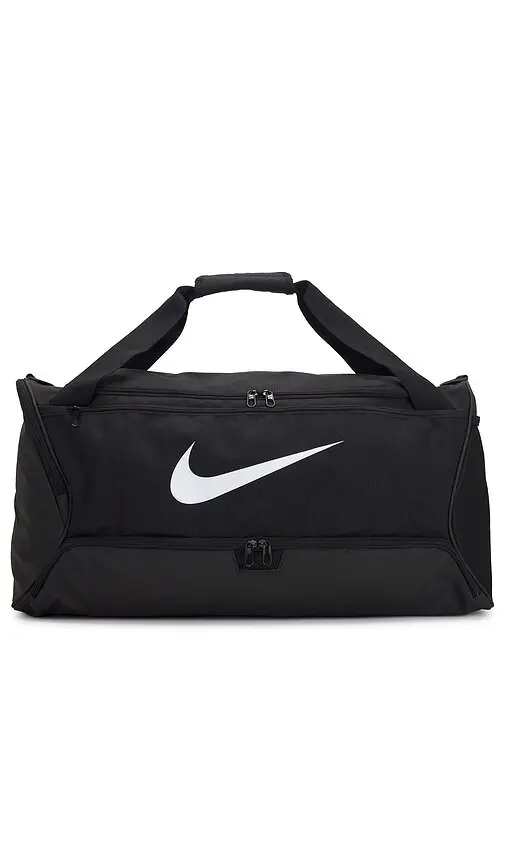 Nike Brasilia 9.5 Duffle Bag - Black & White